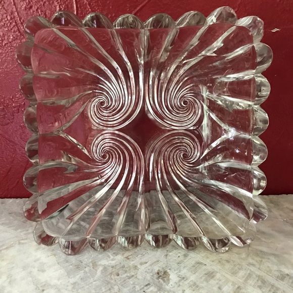 Vintage | Accents | Vintage Lead Cut Crystal Glass Bowl | Poshmark